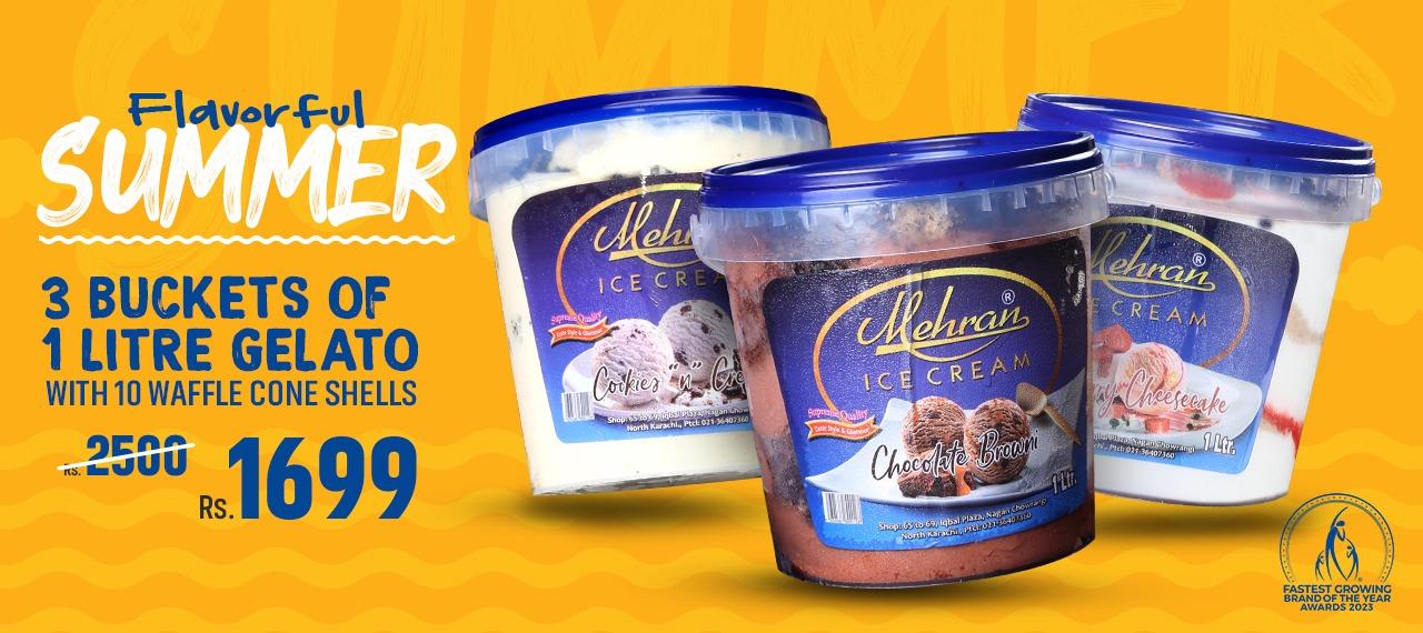 Order Special Falooda And Gelato In Karachi | Mehran Ice Cream